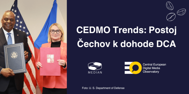 V rámci projektu CEDMO Trends sme zisťovali, čo si Česi myslia o DCA! - CEDMO